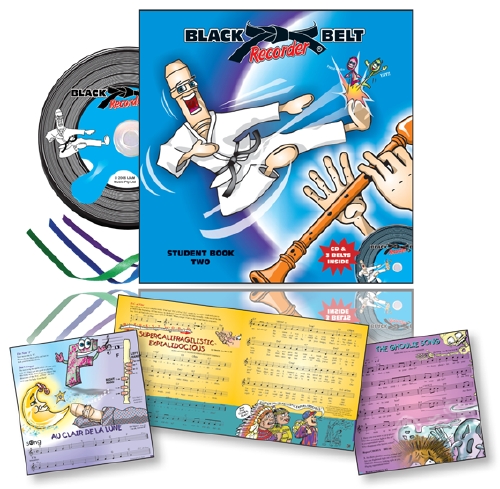 Recorder Karate Songs Blue Belt