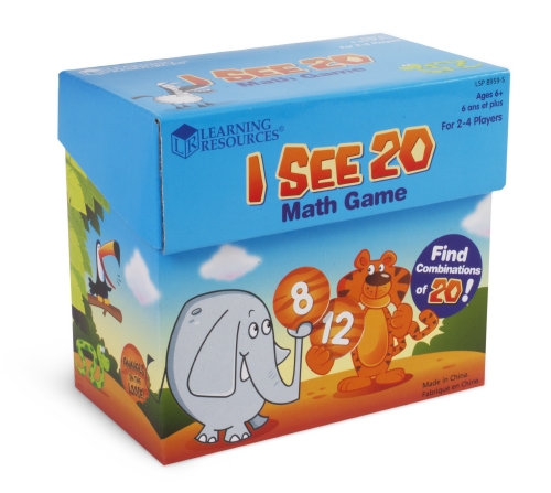Product: I SEE 20! MATH GAME - Toy/Game - School Essentials