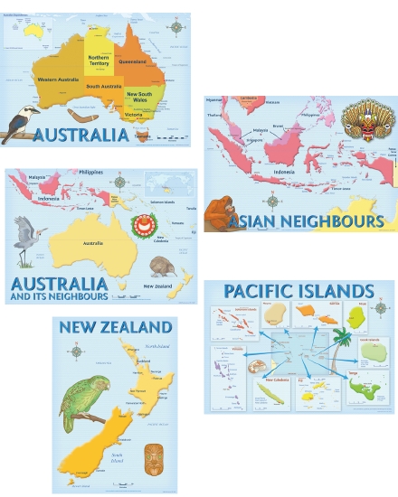 The Store - AUSTRALIA & ITS NEIGHB MAPS - Teacher Resource - The Store