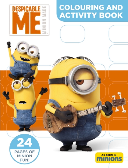 Product: MINIONS COLOUR ACTIVITY BOOK - Book - School Essentials