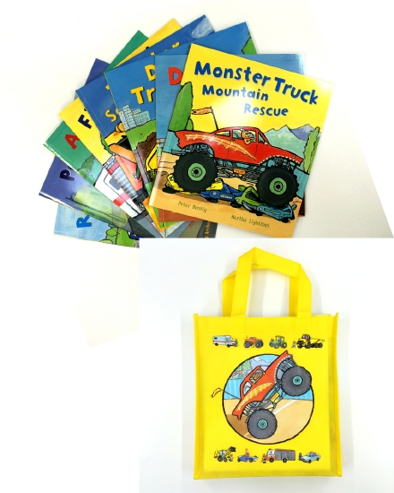 The Store - BUSY WHEELS BAG SET - Book - The Store