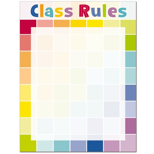 Product: PAINTED PALETTE CLS RULE CHART - Teacher Resource - School ...