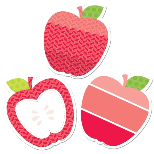 Product: PAINT PALETTE RED APPLE CUTOUT - Teacher Resource - School ...