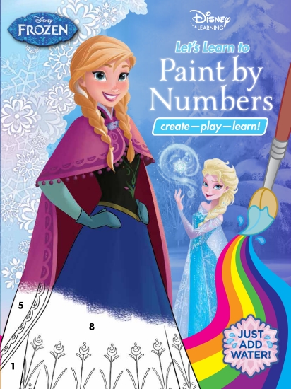 The Store - Disney Learning: Frozen: Let's Learn Paint By Numbers - Book