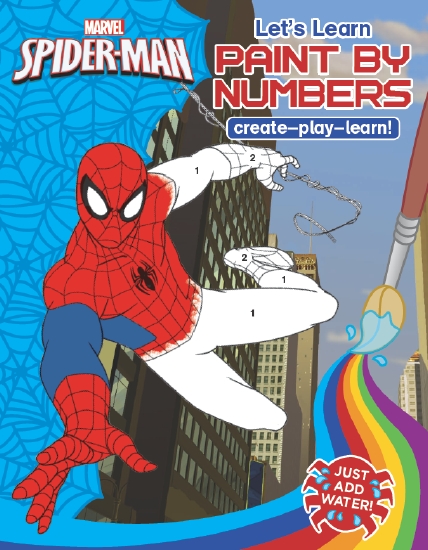 The Store - SPIDERMAN PAINT BY NUMBERS - Book - The Store