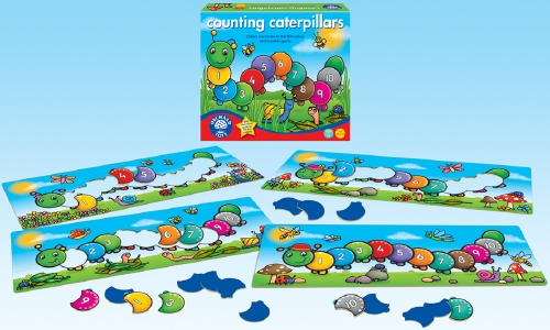 Product: COUNTING CATERPILLARS - Toy/Game - School Essentials