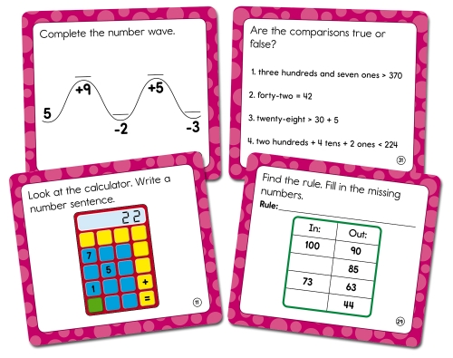 Product: MATHS ACTIVITY CARDS YEAR 2 - Teacher Resource - School Essentials