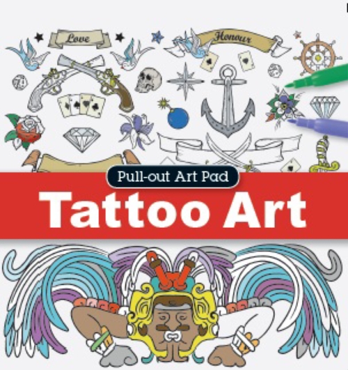 The Store - TATTOO PULL OUT ART PAD - Book - The Store