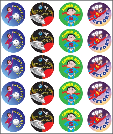 The Store - SUPERBOY STICKERS - Stationery - The Store