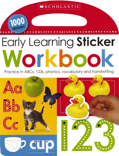 The Store - EARLY LEARNING STICKER WORKBOO - Book - The Store