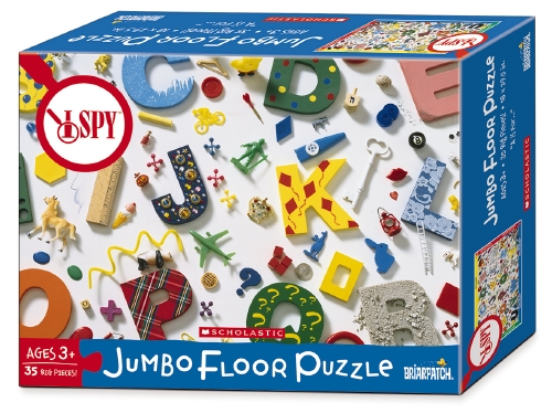 Product: I SPY ALPHABET FLOOR PUZZLE - Toy/Game - School Essentials