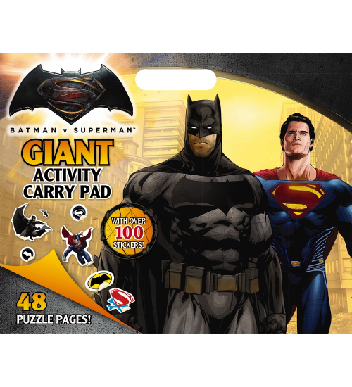 Product: DC Comics: Batman vs Superman Giant Activity Pad - Book ...