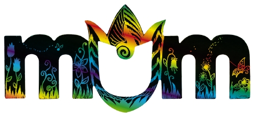 Product: SCRATCH MUM MAGNETS - Arts & Crafts - School Essentials