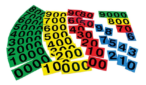 Product: NUMBER BUILDERS - Toy/Game - School Essentials