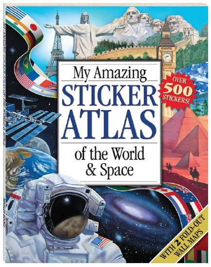 The Store - AMAZING STICKER ATLAS WORLD & - Book - The Store