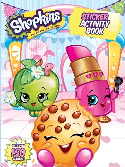 Product: SHOPKINS STICKER ACTIVITY 2016 - Book - School Essentials