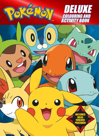 Product: Pokemon Deluxe Colouring and Activity Book - Book - School ...