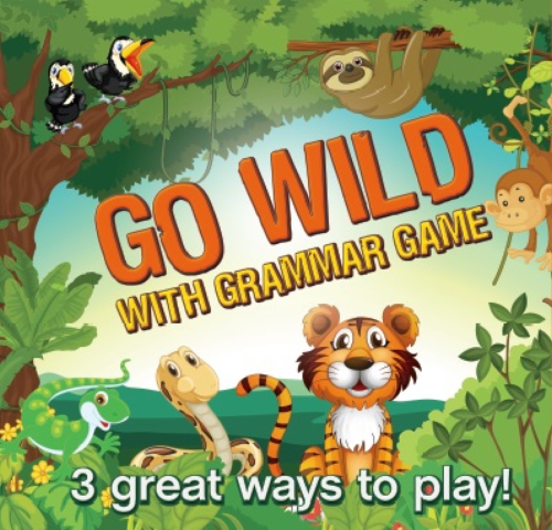 Product: GO WILD WITH GRAMMAR GAME - Toy/Game - School Essentials