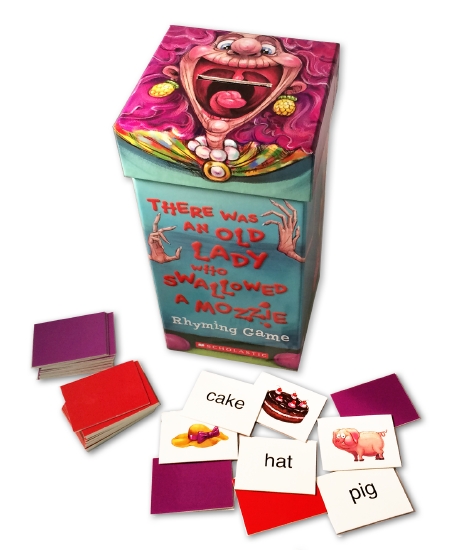 Product: There Was an Old Lady Who Swallowed a Mozzie Rhyming Card Game ...