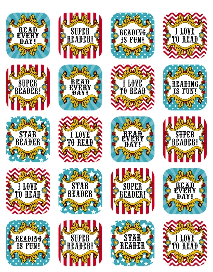 Product: CARNIVAL STICKERS - Teacher Resource - School Essentials