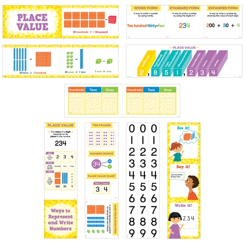 Product: PLACE VALUE MINI B/BOARD SET - Teacher Resource - School ...
