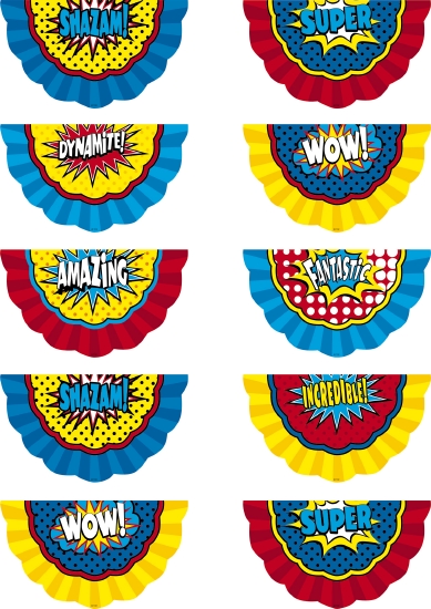 The Store - SUPERHERO BUNTING - Teacher Resource - The Store
