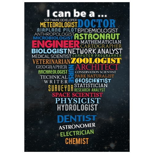Product: STEM Careers Poster - Teacher Resource - School Essentials
