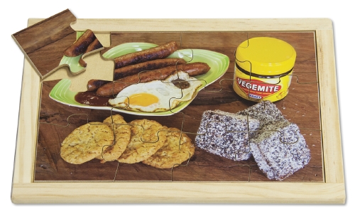 Product: AUSTRALIAN FOOD PUZZLE - Toy/Game - School Essentials