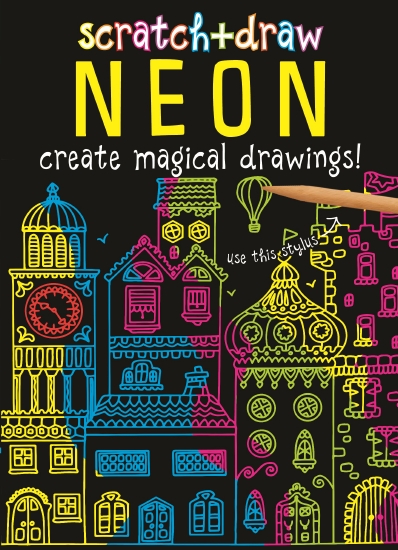 The Store - SCRATCH & DRAW NEON - Book - The Store