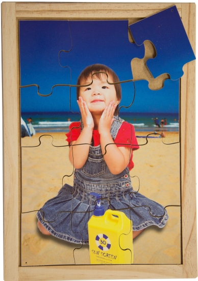 Product: SUN SCREEN SUN SAFETY PUZZLE - Toy/Game - School Essentials