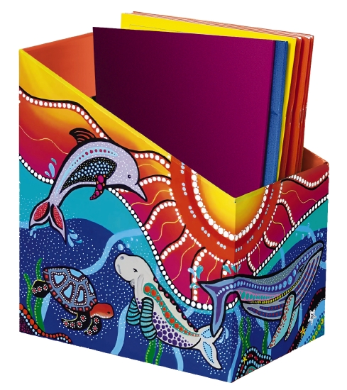 Product: MARINE INDIGENOUS BOOK BOX - Storage - School Essentials