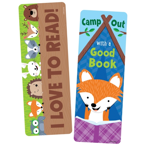 Product: CAMP OUT BOOKMARKS - Teacher Resource - School Essentials