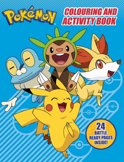 Product: POKEMON COLOUR AND ACTIVITY - Book - School Essentials
