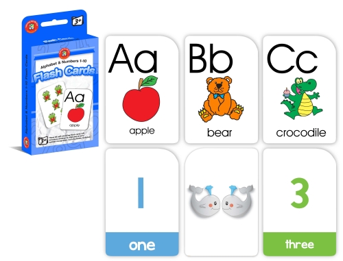 Product: ALPHABET & NUMBERS FLASH CARDS - Teacher Resource - School ...