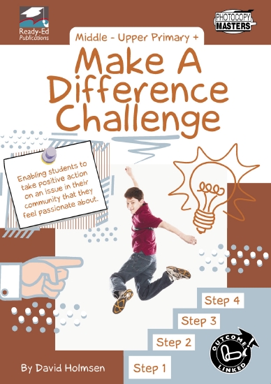 Product: MAKE A DIFFERENCE CHALLENGE - Book - School Essentials