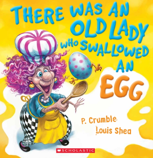 Product: OLD LADY SWALLOWED AN EGG - Book - School Essentials