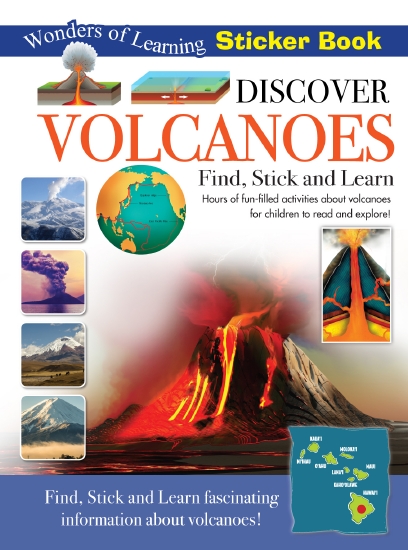 The Store - DISCOVER VOLCANOES STICKER BK - Book - The Store