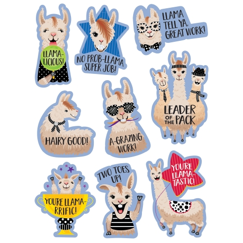 Product: LLAMA REWARD STICKERS - Teacher Resource - School Essentials