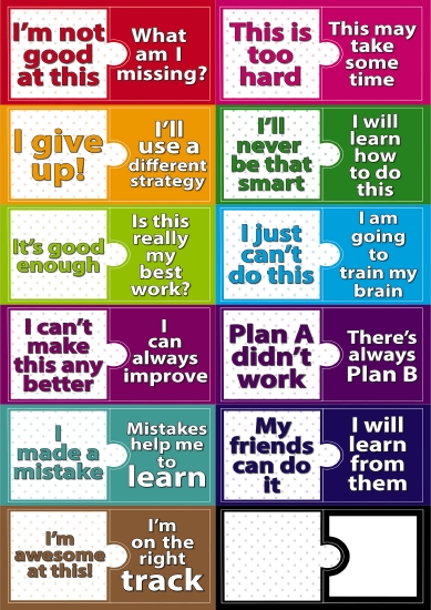 The Store - GROWTH MINDSET MAGNETIC SET - Teacher Resource - The Store
