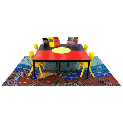 Product: ABORIGINAL FLAG TABLE 3PARTS - Furniture & Equipment - School ...