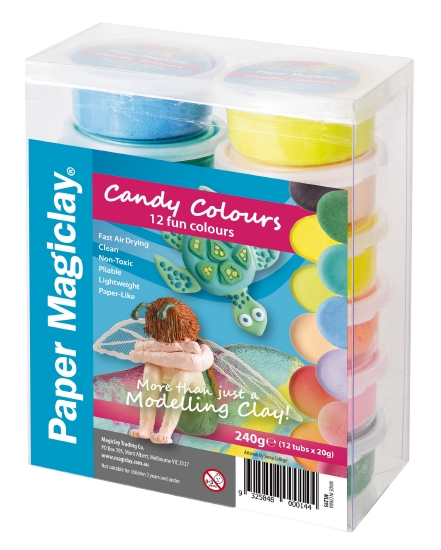 Product: PAPER MAGICLAY CANDY COLOURS - Arts & Crafts - School Essentials