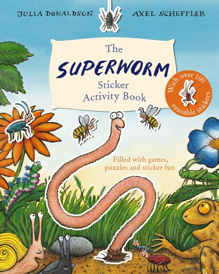 The Store - SUPERWORM STICKER ACTIVITY BK - Book - The Store
