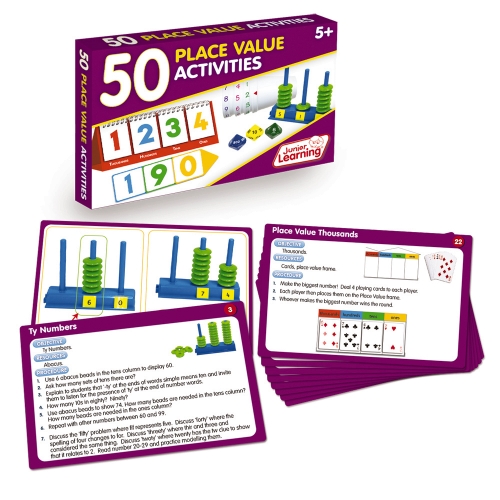 Product: 50 PLACE VALUE ACTIVITY CARDS - Teacher Resource - School ...