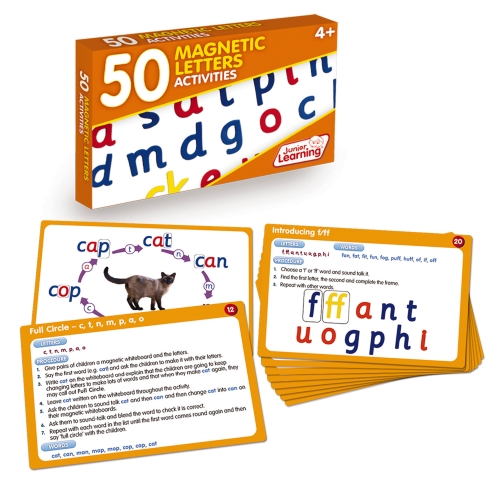 Product: 50 MAGNETIC LETTERS ACTIVITIES - Teacher Resource - School ...