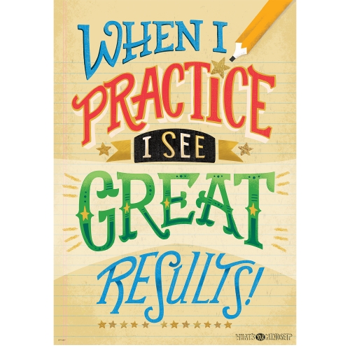 The Store - WHEN I PRACTICE POSTER - Teacher Resource - The Store