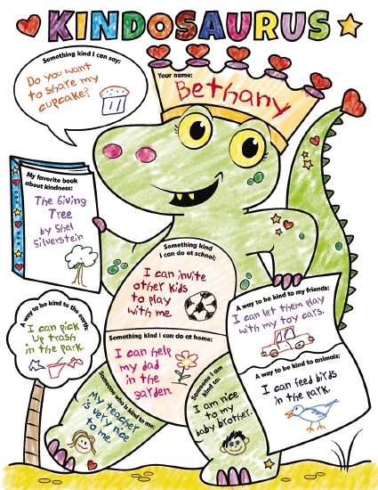 The Store - KINDOSAURUS PERSPOSTER SET K-2 - Teacher Resource - The Store