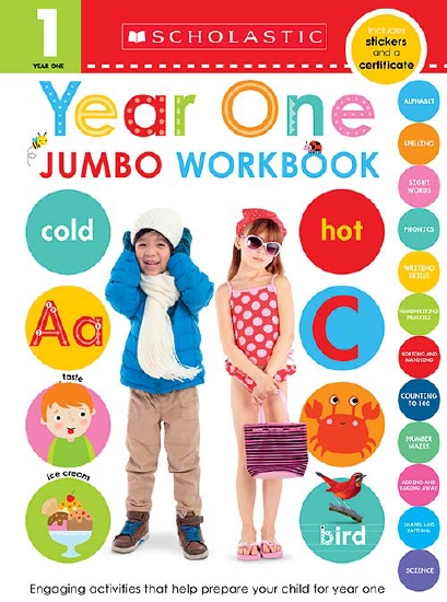 Product: Year One Jumbo Workbook - Book - School Essentials