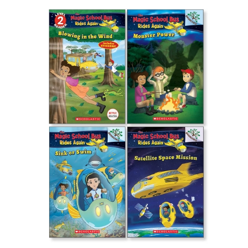 Product: MAGIC SCHOOL BUS READERS 4-PK - Pack - School Essentials