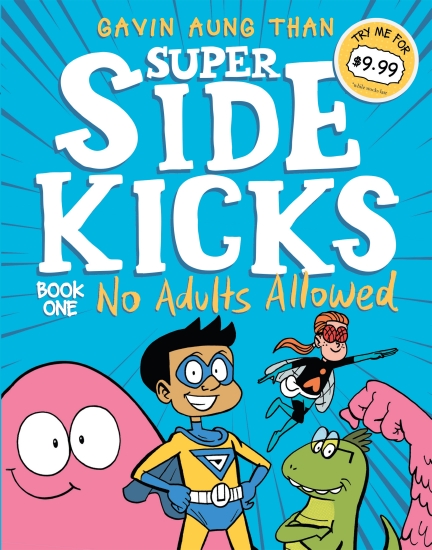 Product: Super Sidekicks #1: No Adults Allowed - Book - School Essentials