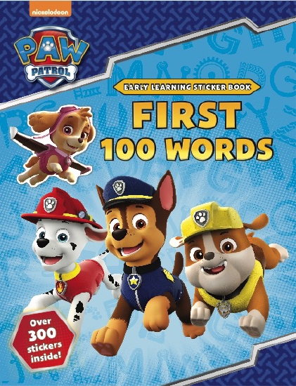 Product: Paw Patrol First Words Sticker - Book - School Essentials